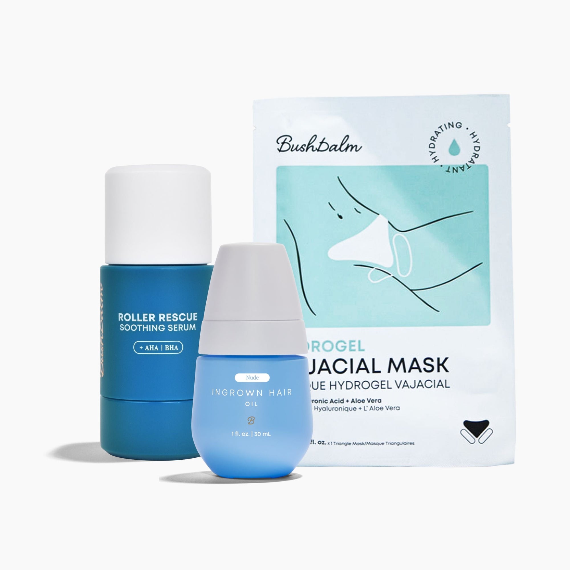 Roller Rescue Soothing Serum with AHA & BHA – Bushbalm